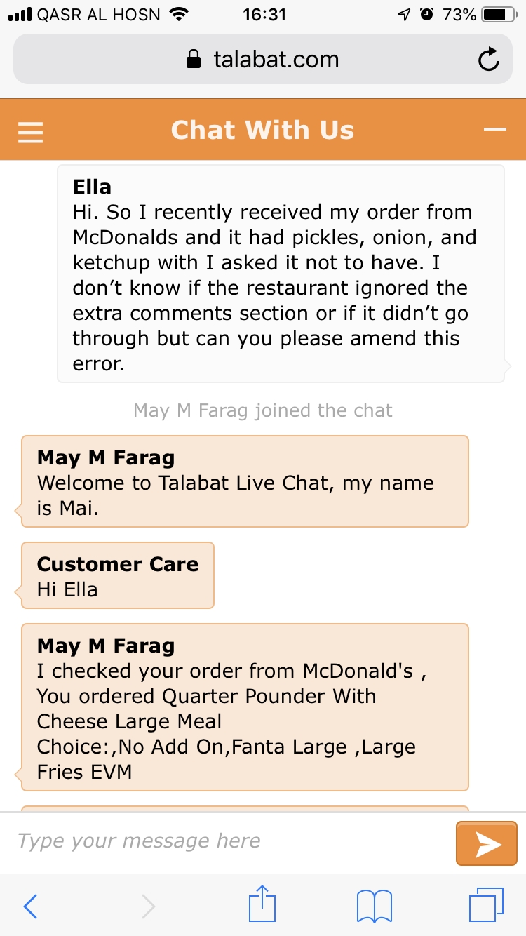 Talabat General Trading and Contracting Company Reviews - 75 Reviews of ...