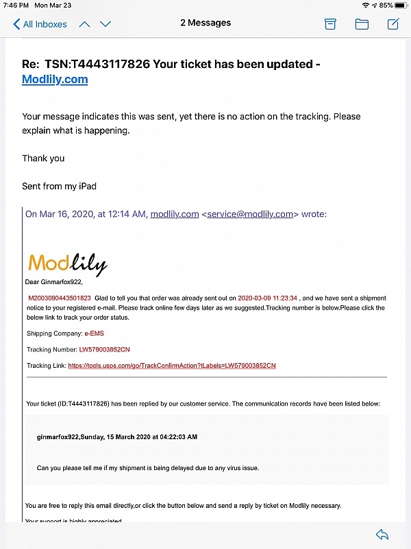 ModLily Reviews - 1,565 Reviews of Modlily.com | Sitejabber