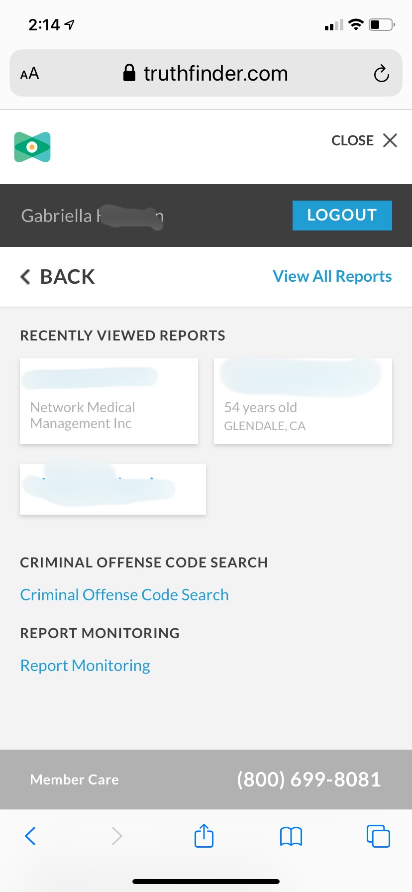 TruthFinder Reviews - 153 Reviews of Truthfinder.com | Sitejabber