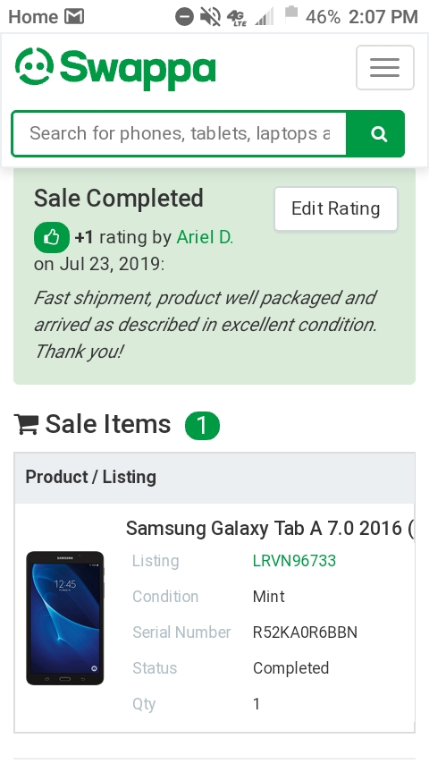 Swappa Reviews - 2,963 Reviews of Swappa.com | Sitejabber