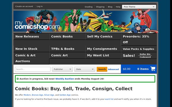 mycomicshop.com Reviews - 6 Reviews of Mycomicshop.com | Sitejabber