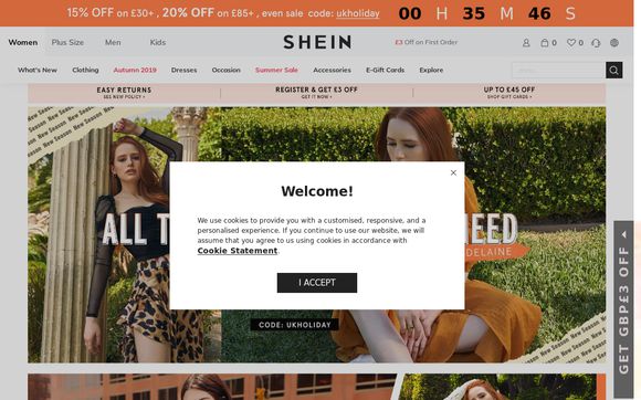 SHEIN UK Reviews - 2 Reviews of Shein.co.uk | Sitejabber
